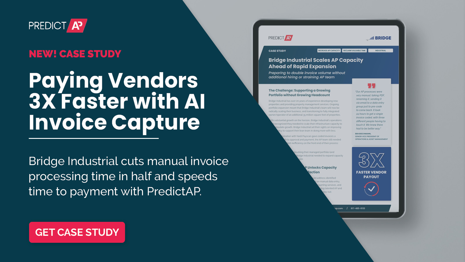 Case Study: Bridge Industrial Accelerates Time to Payment with AI