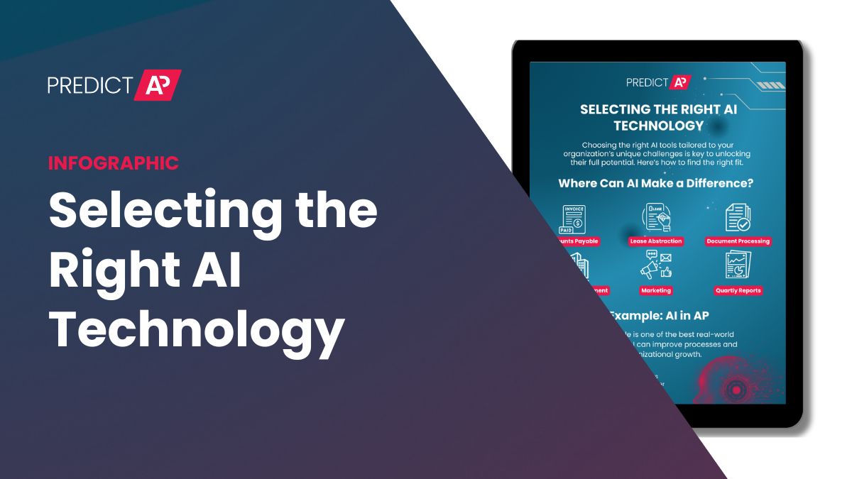 PredictAP Choosing the Right AI Technology