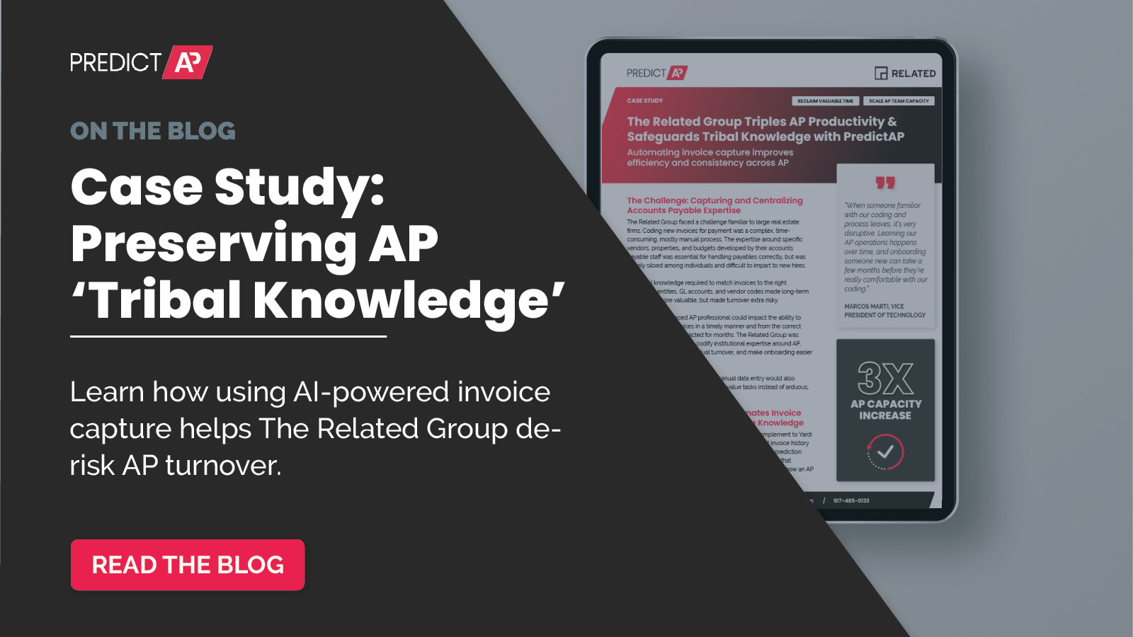 Case Study: The Related Group Triples AP Capacity with PredictAP